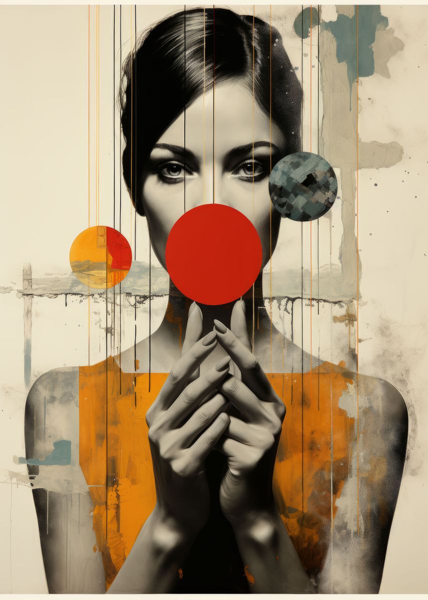 'Silence' Poster, picture, metal print, paint by Deja Reve | Displate