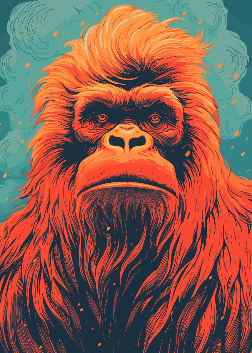 'Risograph Animal' Poster, picture, metal print, paint by Oliver Ben | Displate