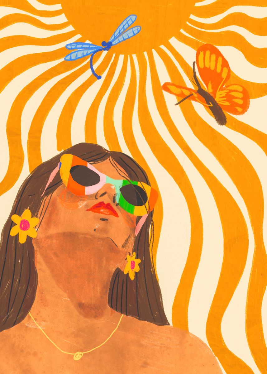 'Sunny' Poster, picture, metal print, paint by World Class Photos ...