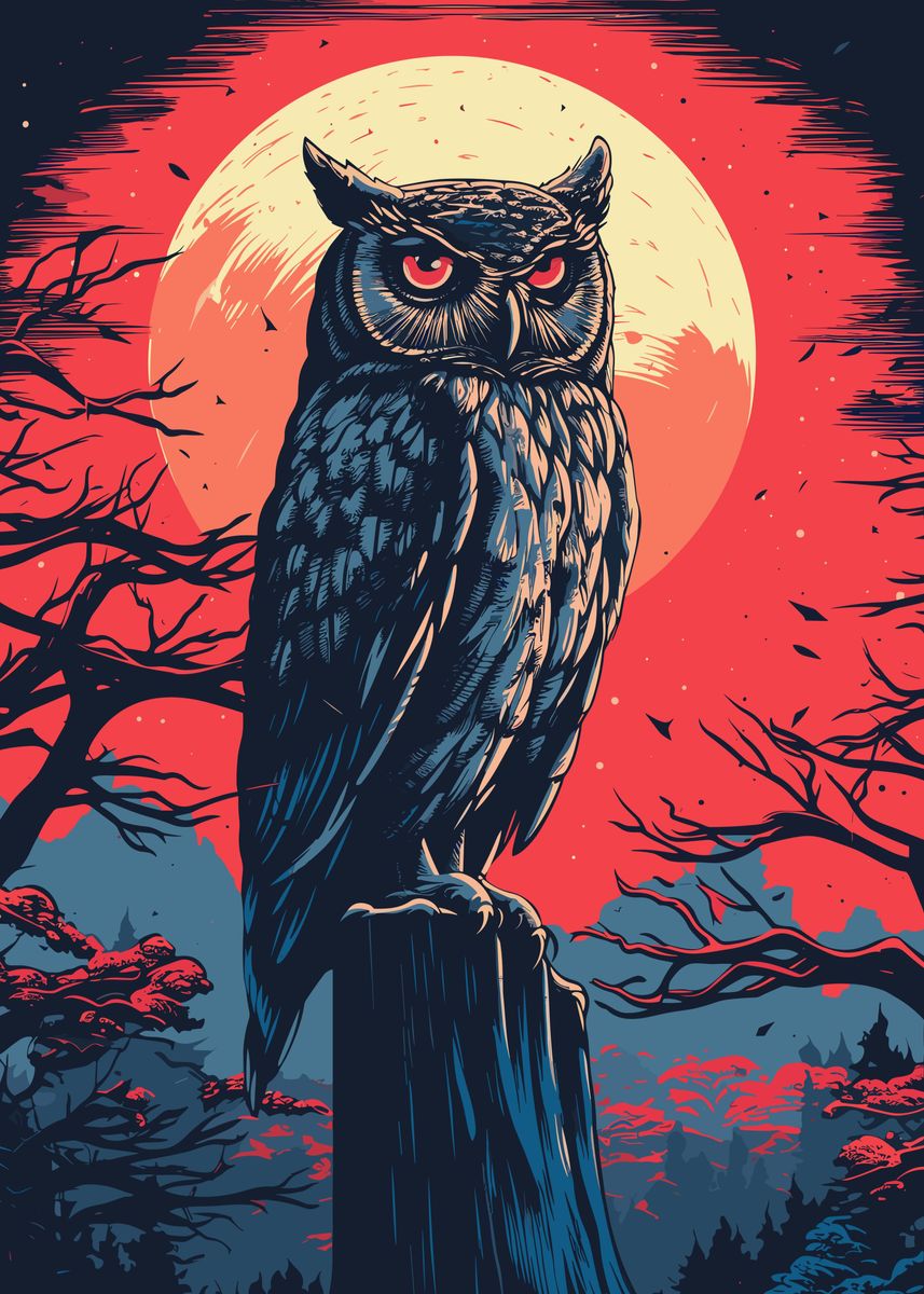 'Risograph Animal' Poster, picture, metal print, paint by Oliver Ben | Displate