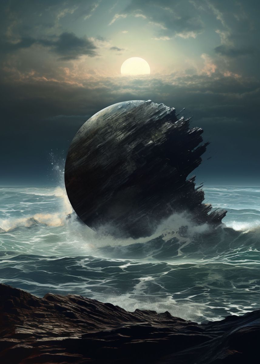 'New Earth' Poster, picture, metal print, paint by Cybronauts | Displate