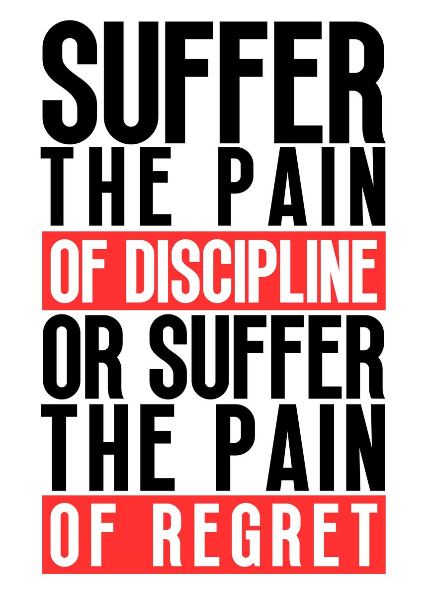 'Motivational Quote' Poster, picture, metal print, paint by Yess | Displate