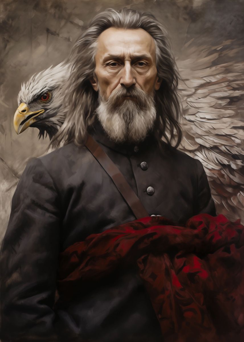 'Jan Matejko' Poster, picture, metal print, paint by mnix | Displate