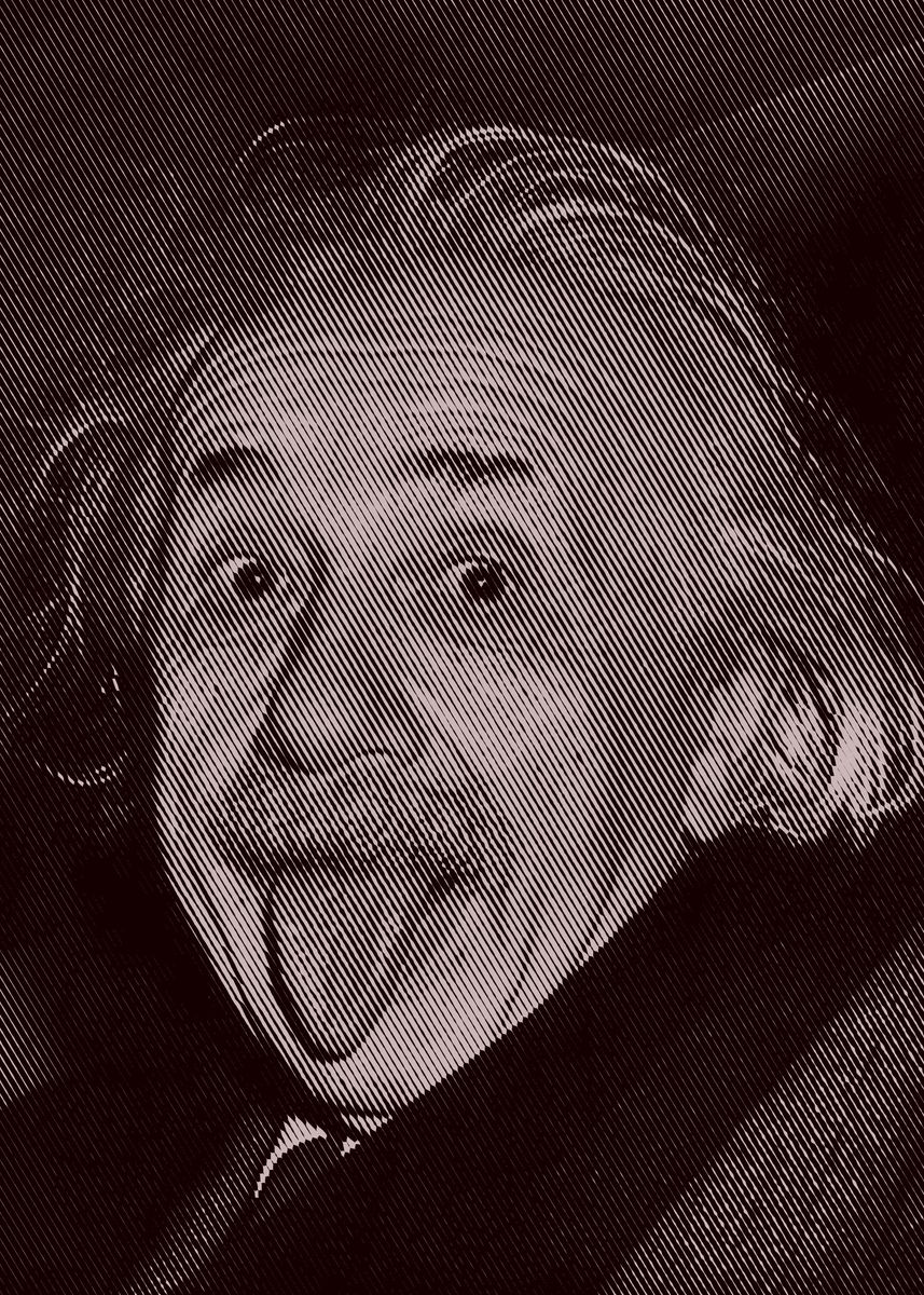 'Albert Einstein' Poster, picture, metal print, paint by Creative ...