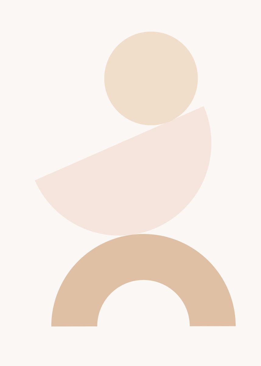 'Balance' Poster, picture, metal print, paint by Framesign | Displate