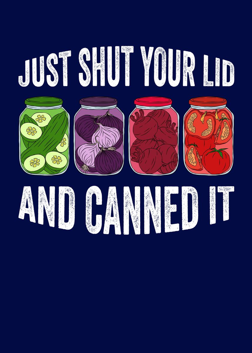 'Funny Canning Jars' Poster by MzumO | Displate