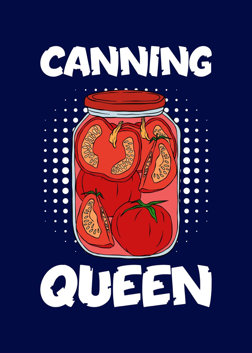 'Funny Canning Jars' Poster, picture, metal print, paint by MzumO ...