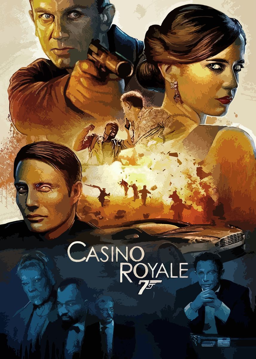 'James Bond 007' Poster, picture, metal print, paint by Lokal Super ...