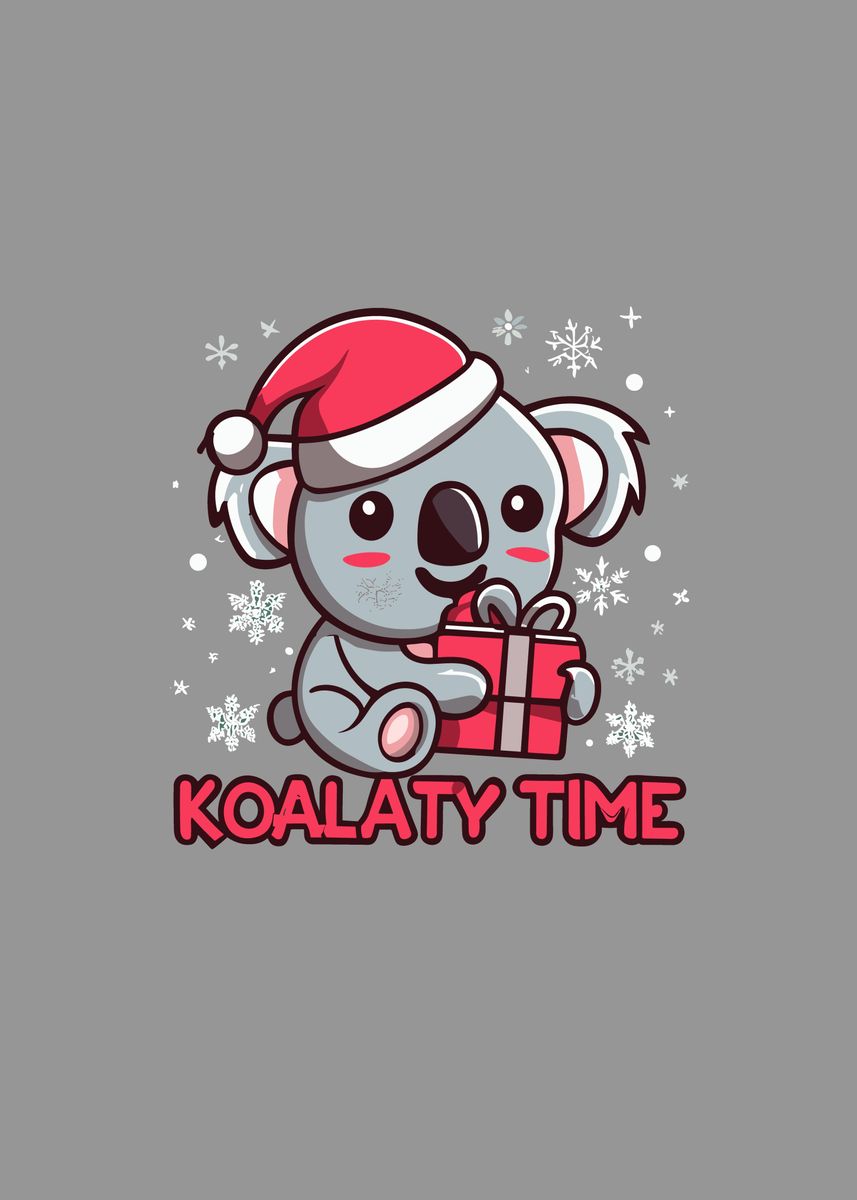 'Koalaty time' Poster, picture, metal print, paint by MarkOnDark | Displate