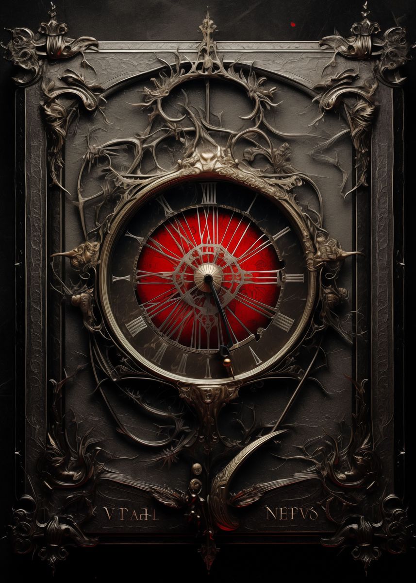 'The book of time' Poster, picture, metal print, paint by AI Art ...