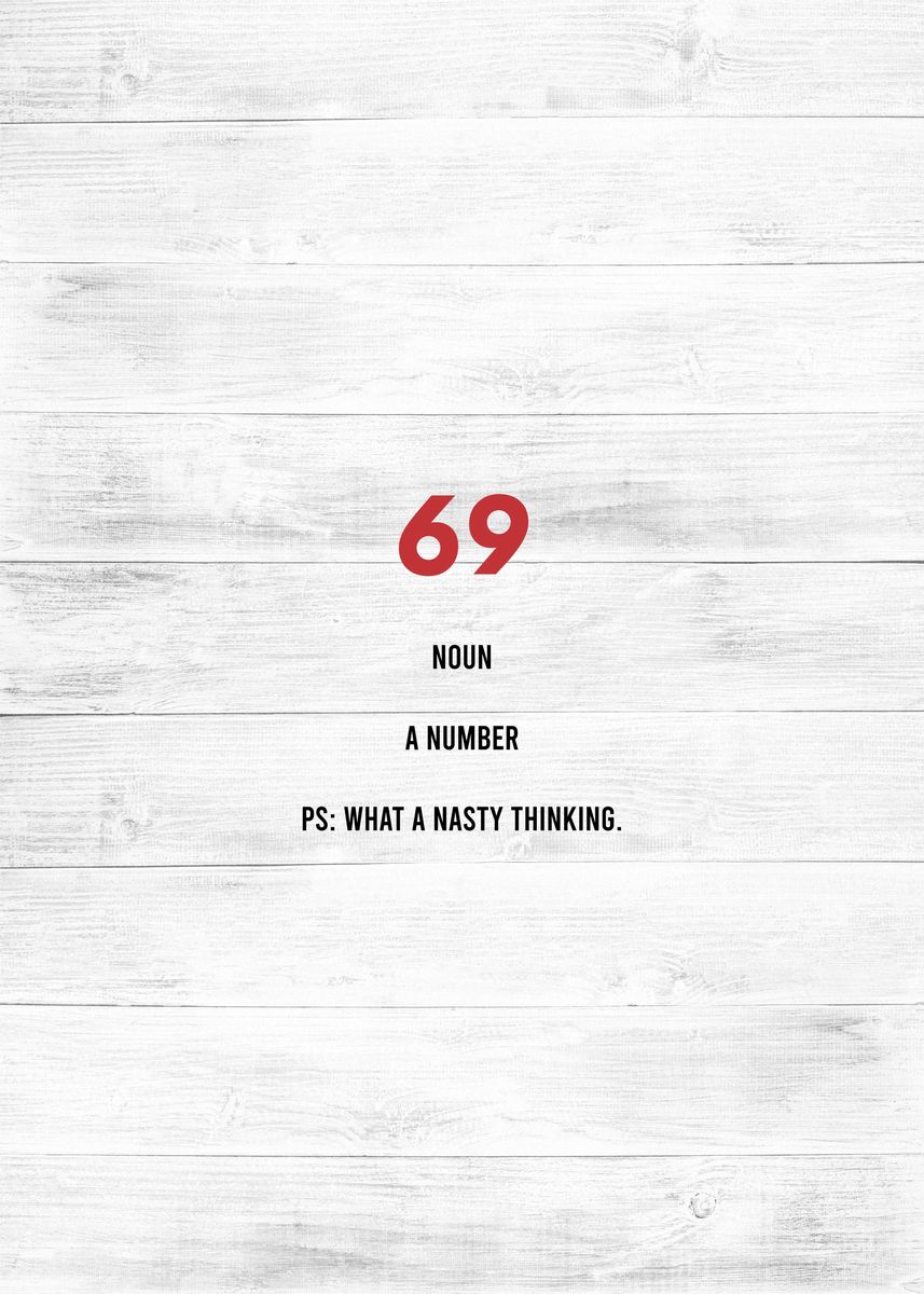 '69 ' Poster, picture, metal print, paint by Top Collection Posters ...