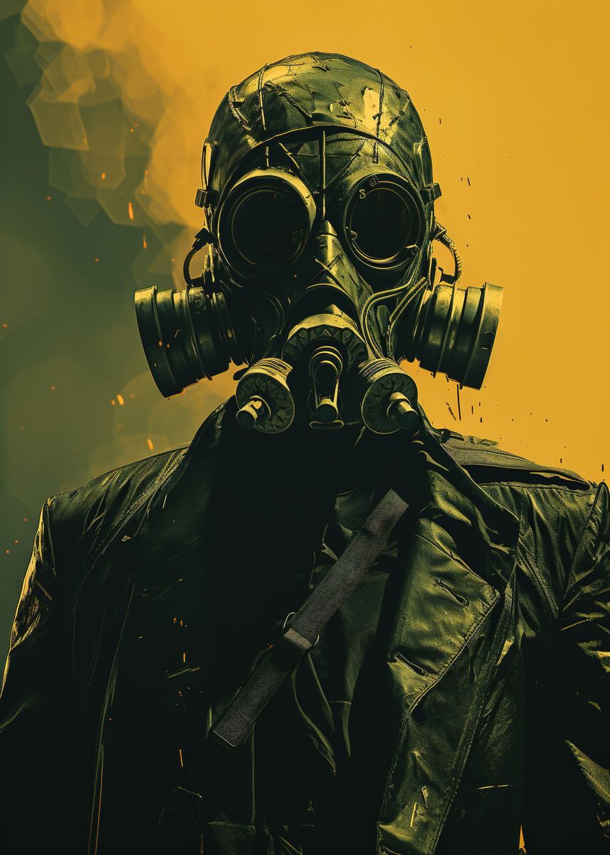 'Apocalyptic Portrait' Poster, picture, metal print, paint by Senja ...