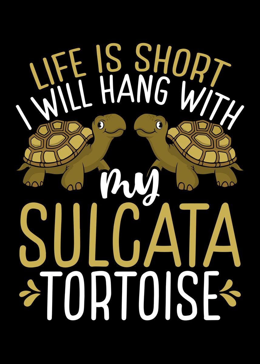 'Turtle Mom Reptile Owner' Poster, picture, metal print, paint by ...