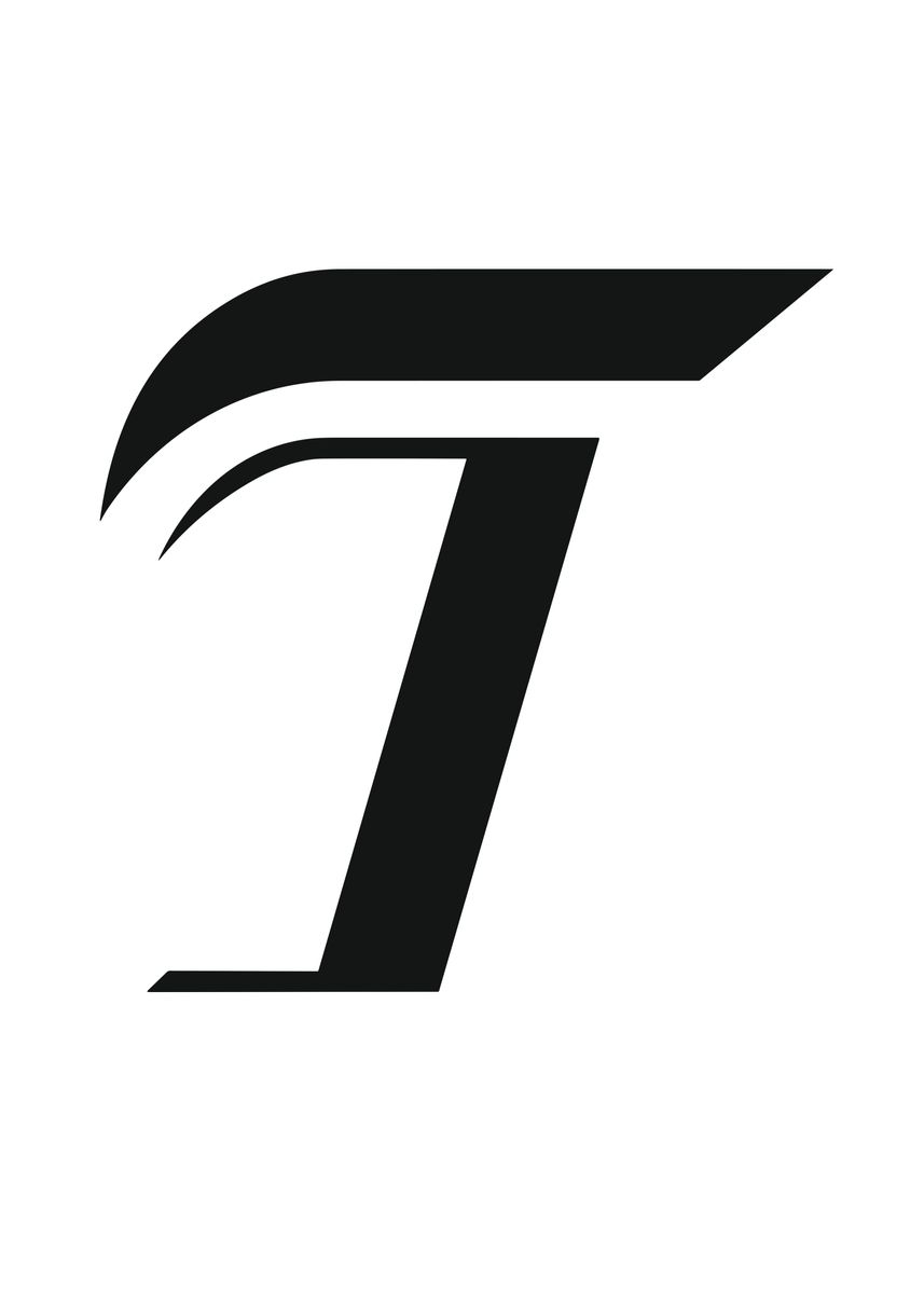 'Typo Letter' Poster, picture, metal print, paint by Oliver Ben | Displate