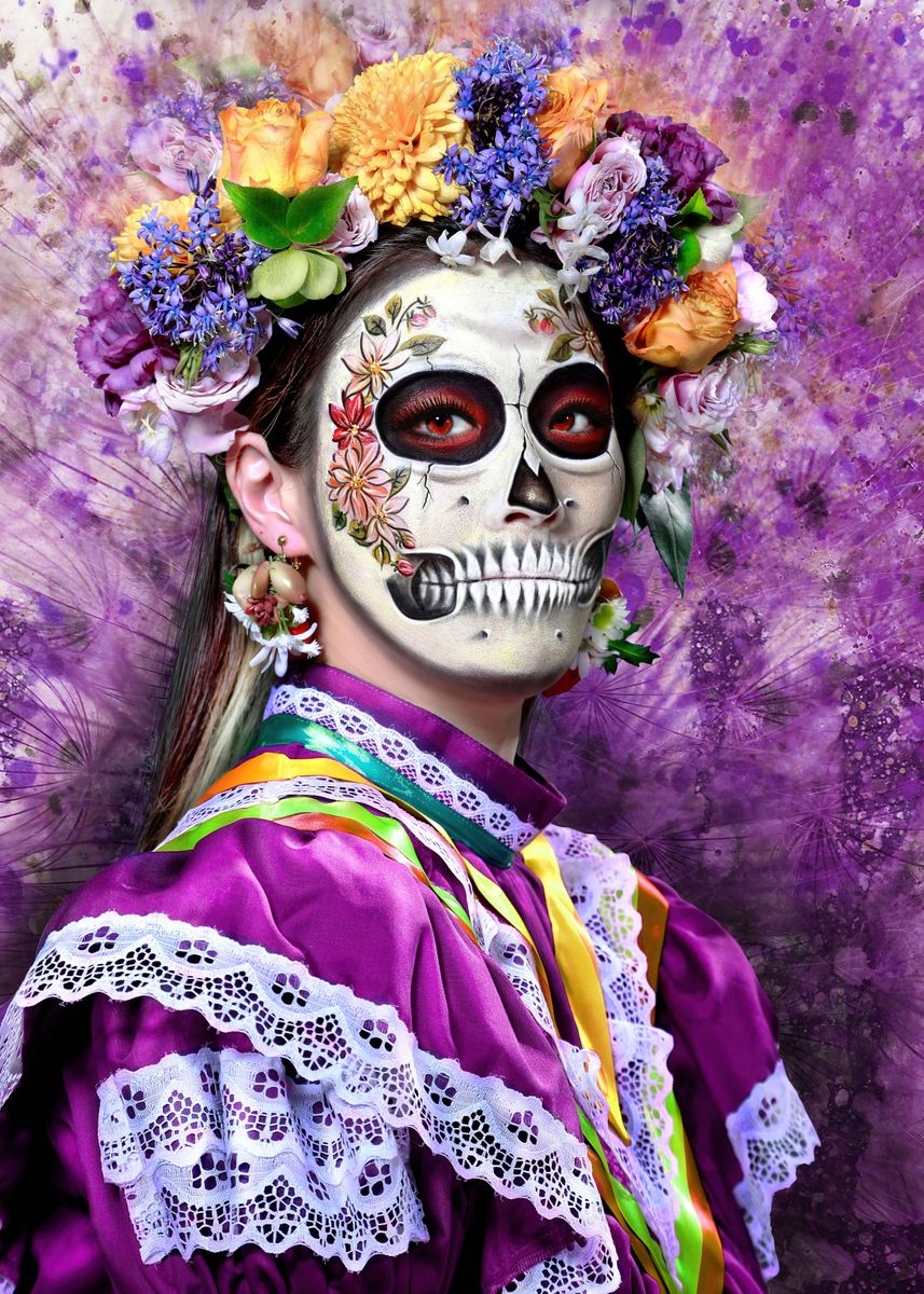 'Catholic Mourning' Poster, picture, metal print, paint by Rodrigo ...