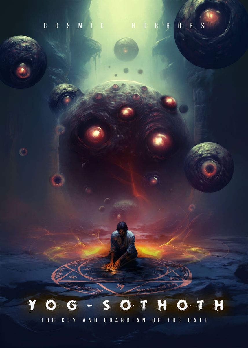 'Yog Sothoth the Outer God' Poster, picture, metal print, paint by ...