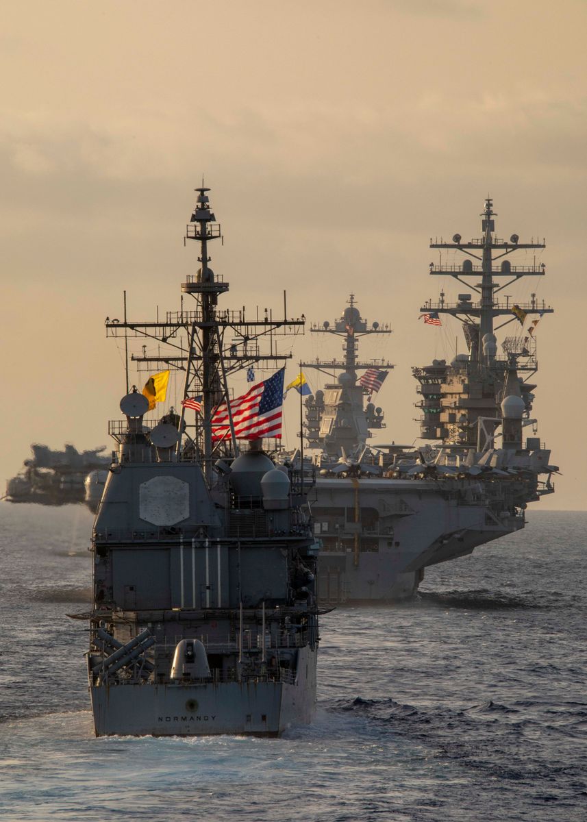 'Naval Power' Poster, picture, metal print, paint by Conceptual ...