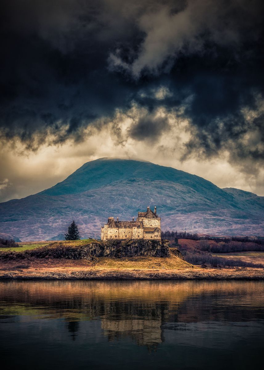 'Duart Castle Isle of Mull' Poster, picture, metal print, paint by ...