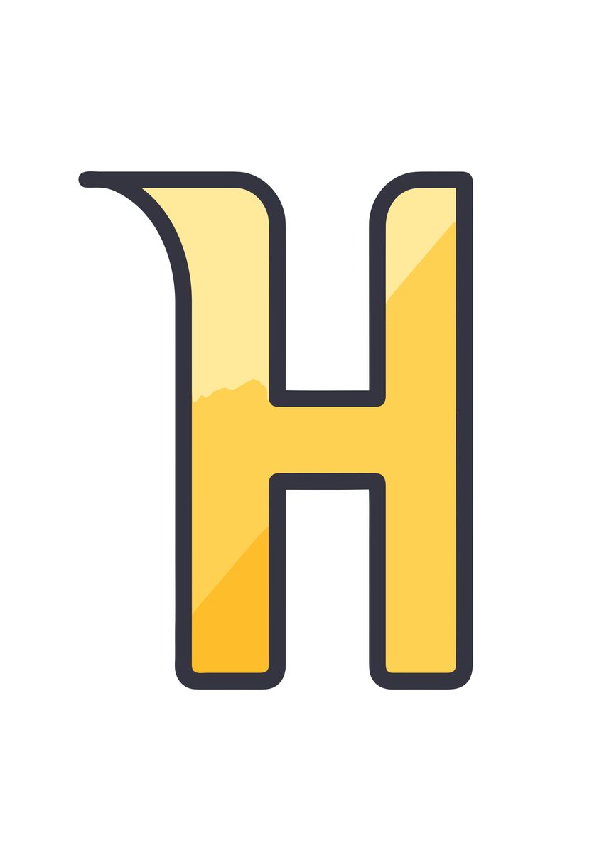 'Letter' Poster by Grey Art | Displate