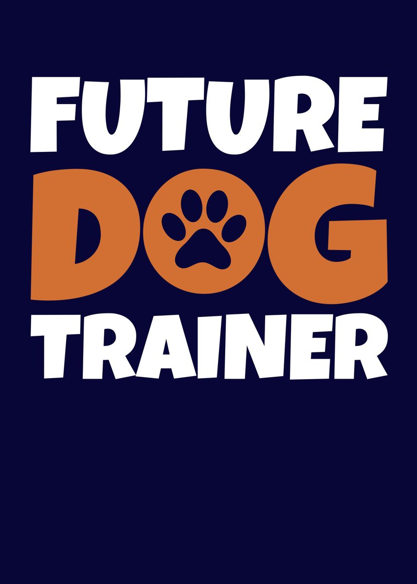 'Dog trainer dog sport' Poster, picture, metal print, paint by MzumO ...