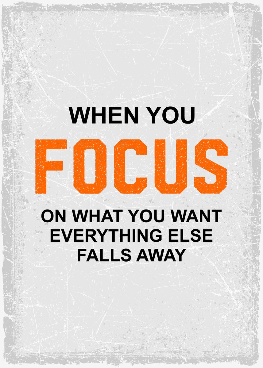 'focus' Poster, picture, metal print, paint by Bestselling Displate ...
