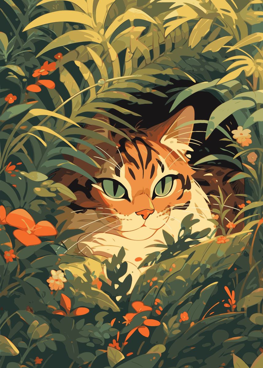 'Jungle Expedition' Poster, picture, metal print, paint by Psycho ...