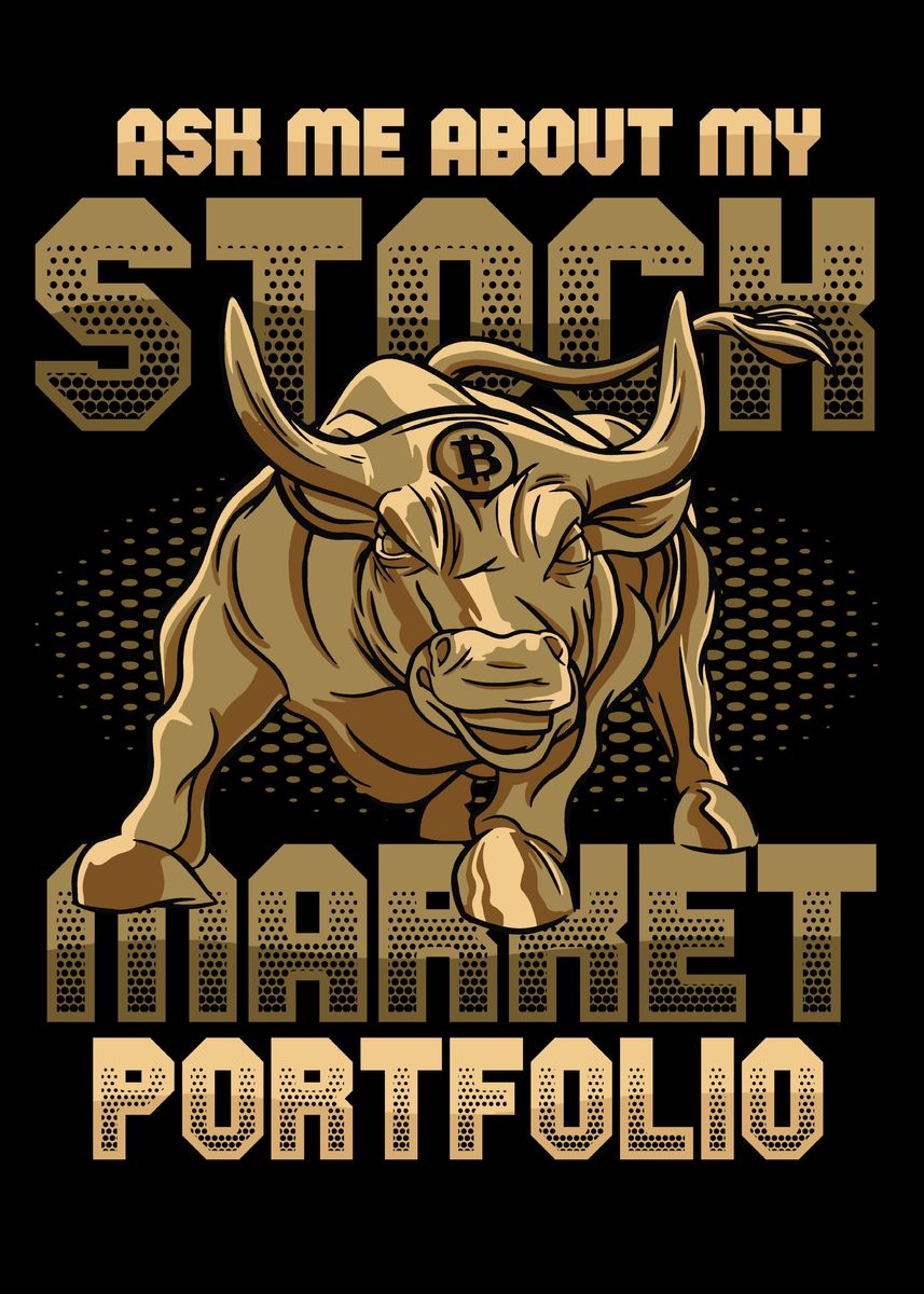 'Stock Market Trader Stocks' Poster, picture, metal print, paint by ...