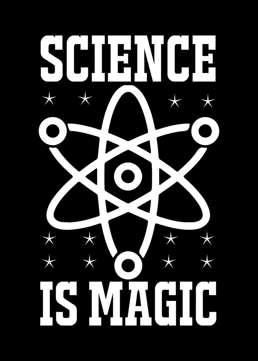 'Motivational Quote Science' Poster, picture, metal print, paint by ...