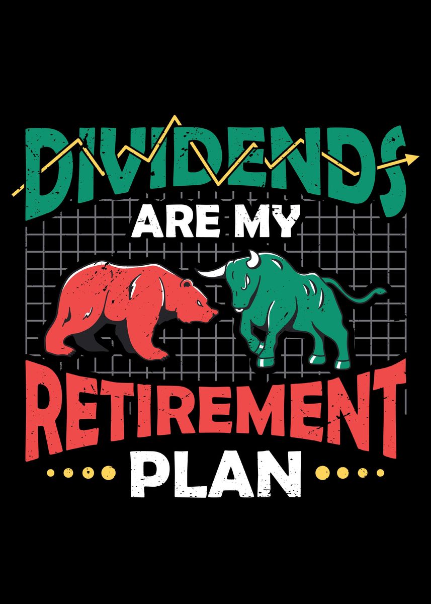 'Stock Market Dividends' Poster, picture, metal print, paint by Sascha ...