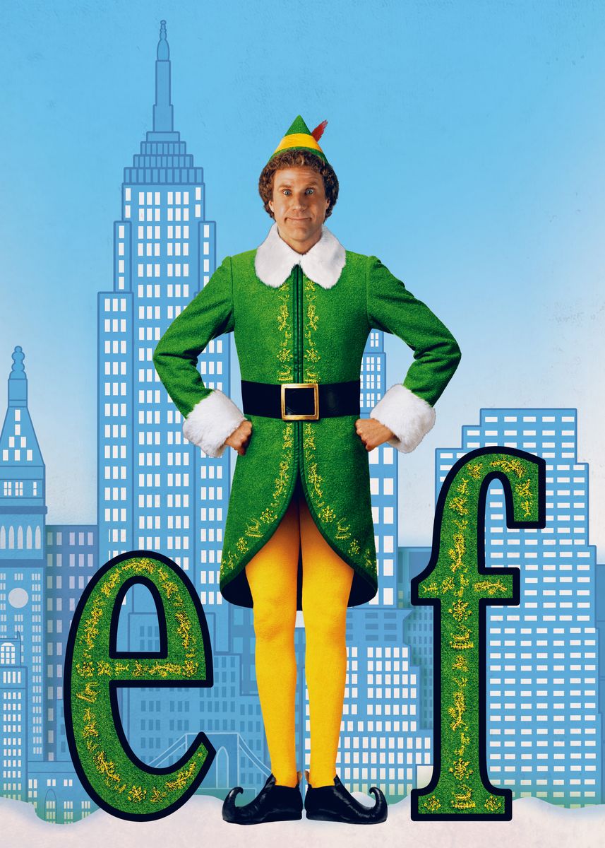 'Elf' Poster, picture, metal print, paint by Elf | Displate