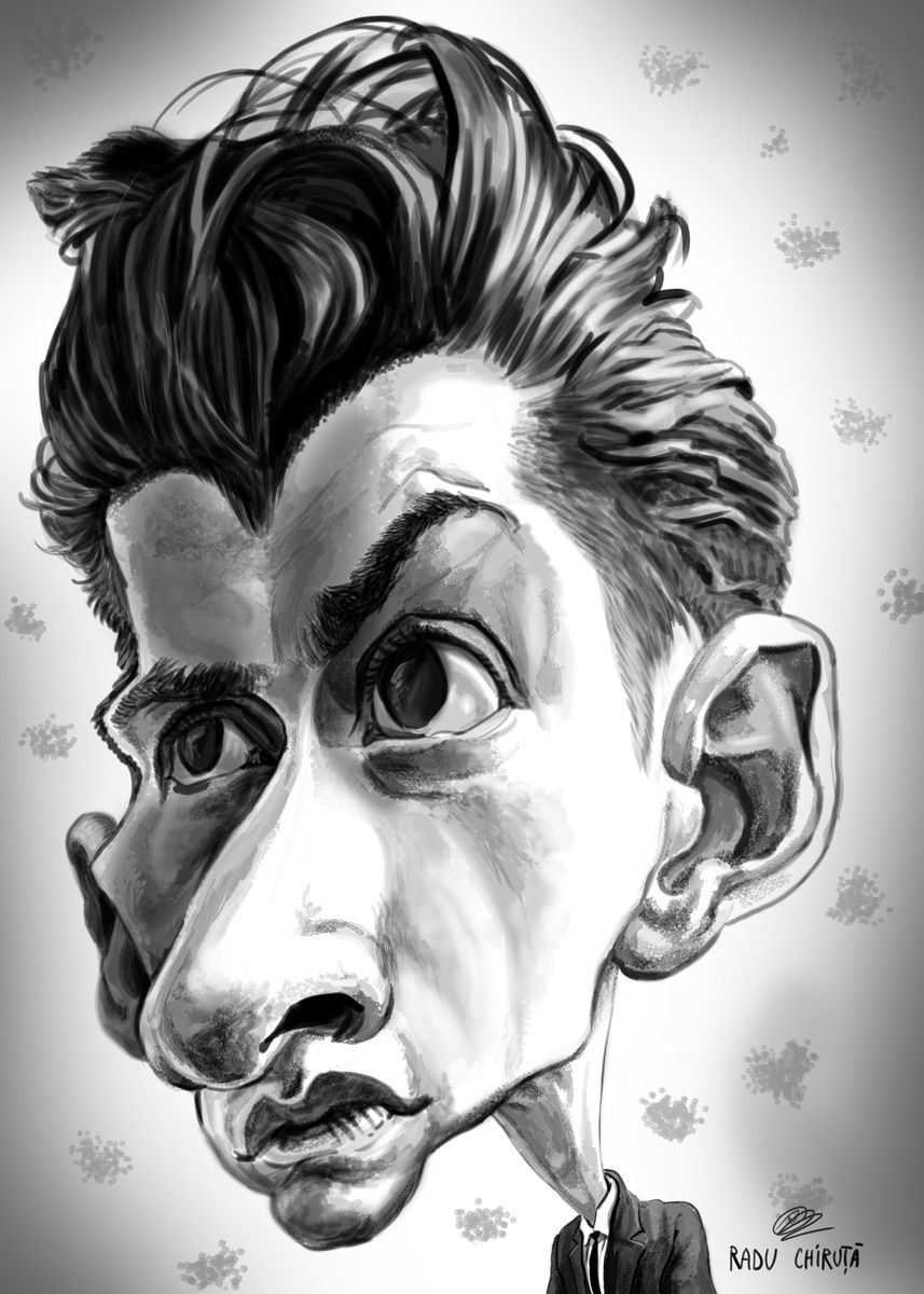 'Alex Turner ' Poster, picture, metal print, paint by Radu Chiruță ...