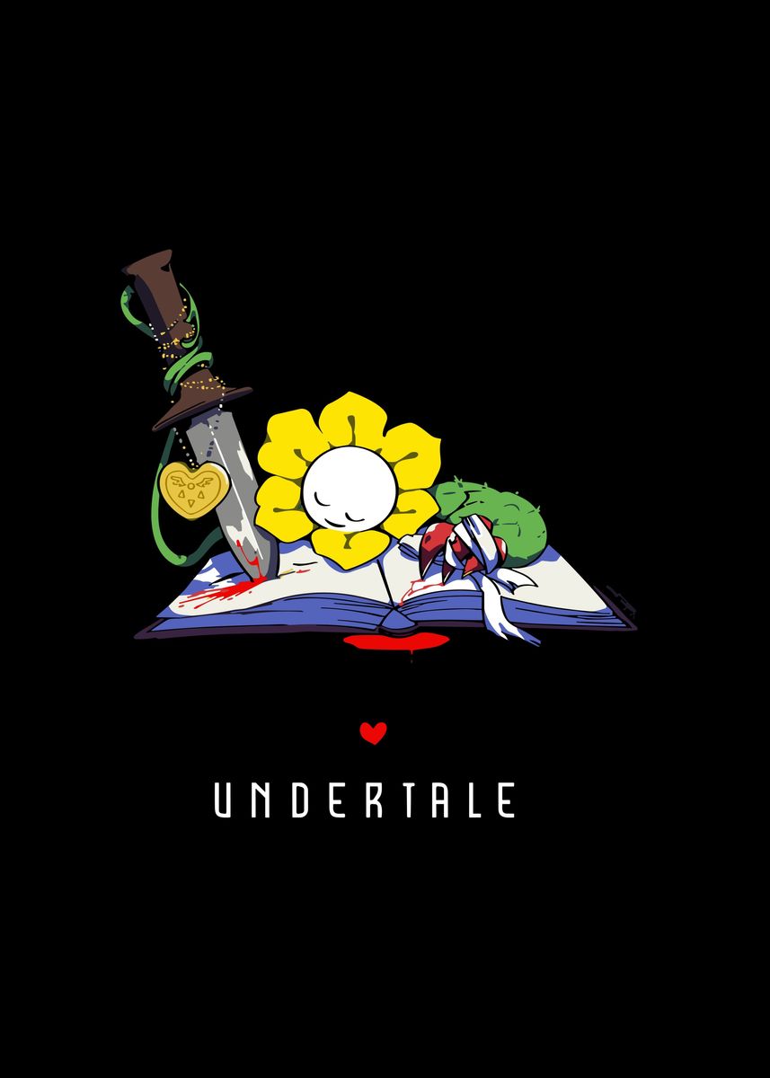 'Undertale Skeleton' Poster, picture, metal print, paint by TrueBest ...