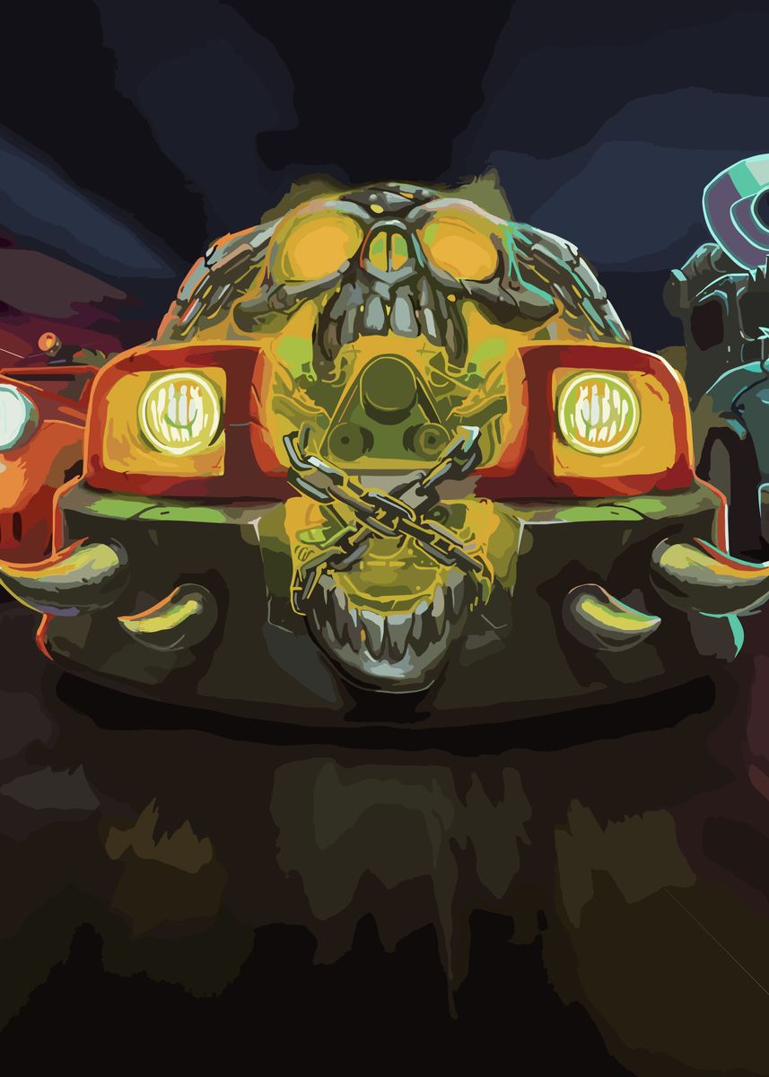 'heavy games' Poster, picture, metal print, paint by Touch Reaction ...