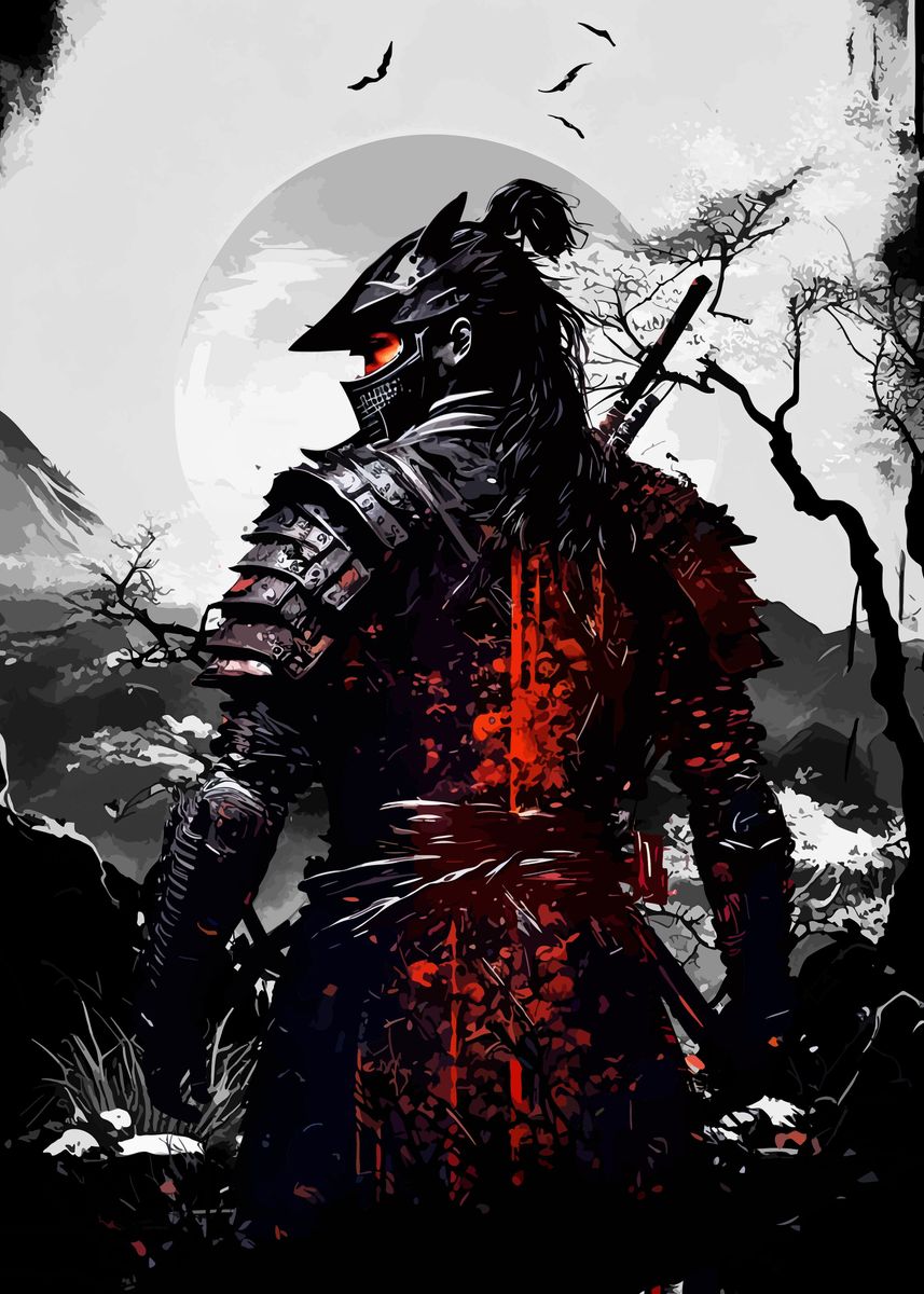 'Japanese Samurai' Poster by Art Quote | Displate