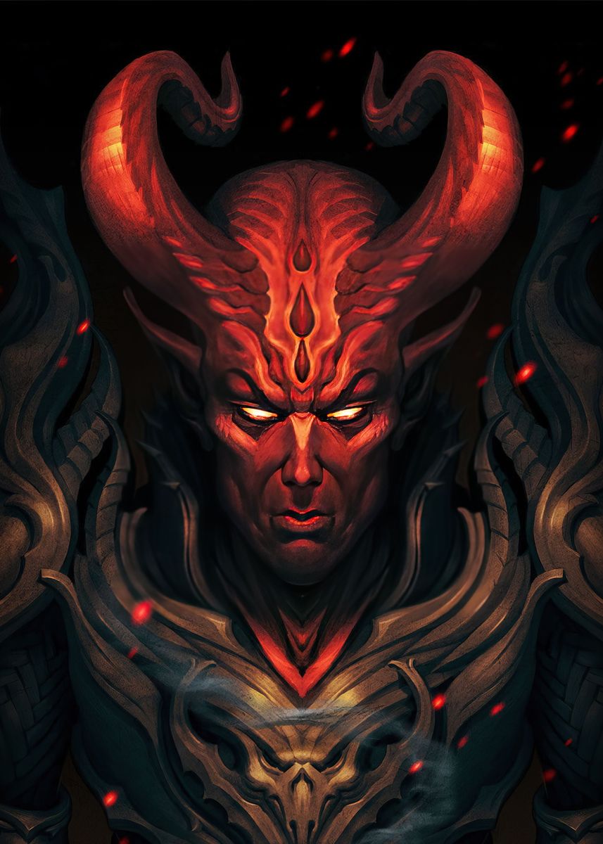 'Red Devils' Poster, picture, metal print, paint by Robert Design ...