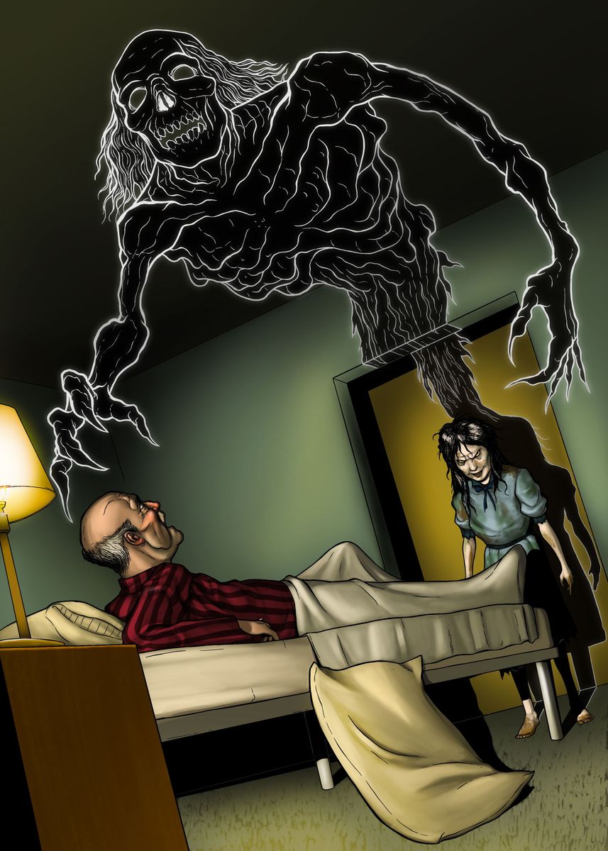 'Anime Horror Acheri' Poster, picture, metal print, paint by Ultra Rare ...