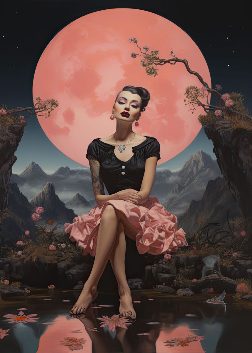 'Retro IV' Poster, picture, metal print, paint by JS Art Design | Displate