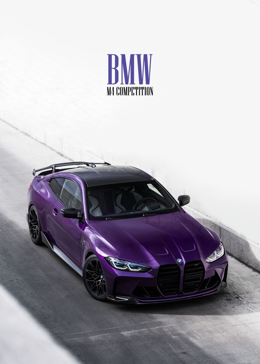'purple m4 competition' Poster, picture, metal print, paint by SAIDI ...