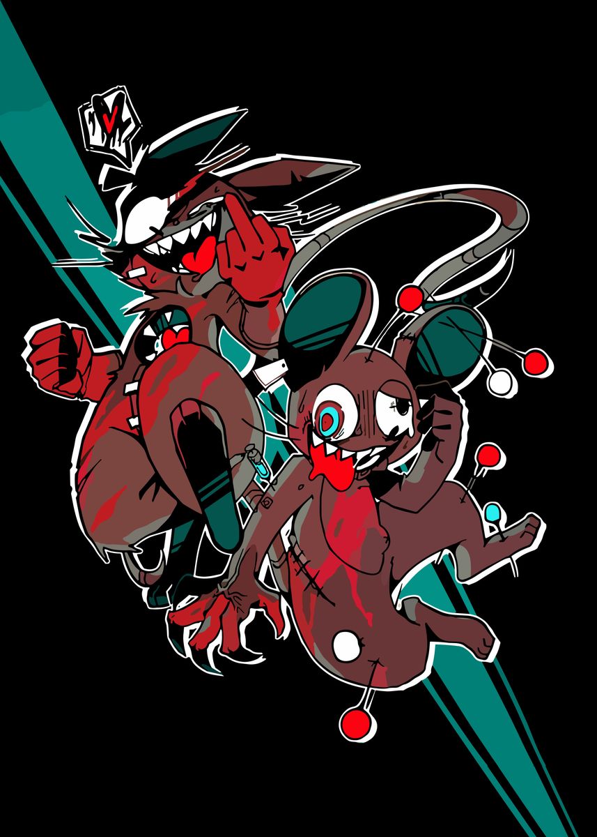 'mad rat dead' Poster, picture, metal print, paint by GPANSOR Parakan ...