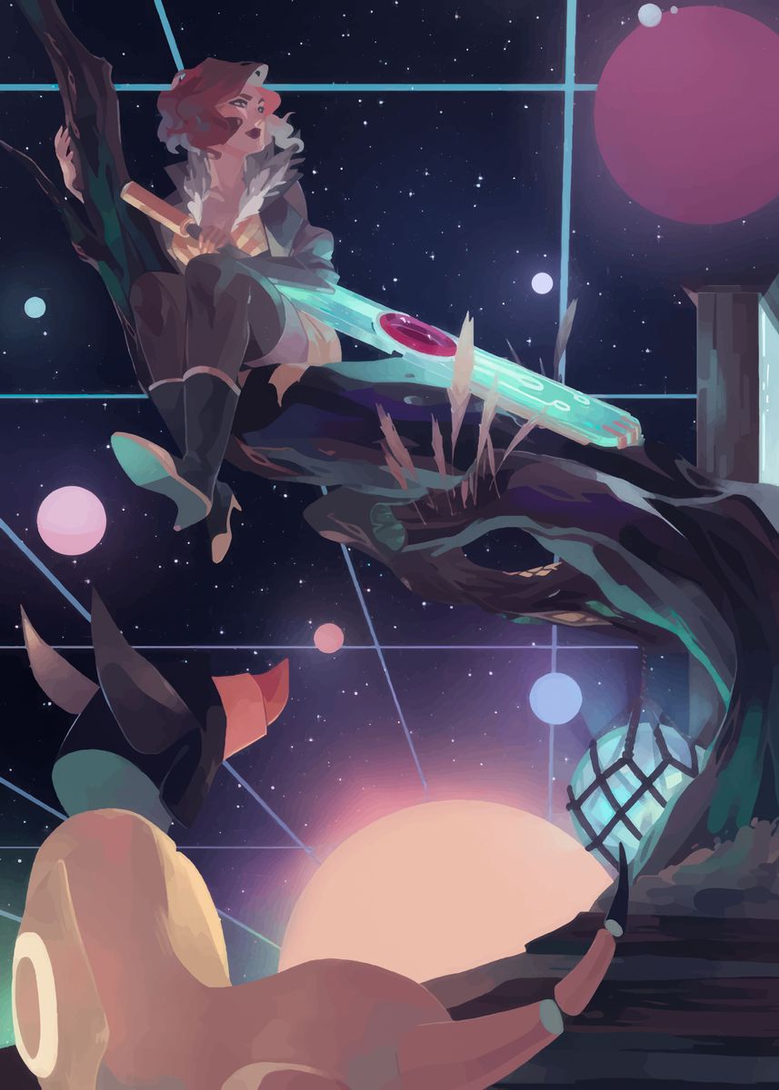 'transistor' Poster, picture, metal print, paint by gho fur | Displate