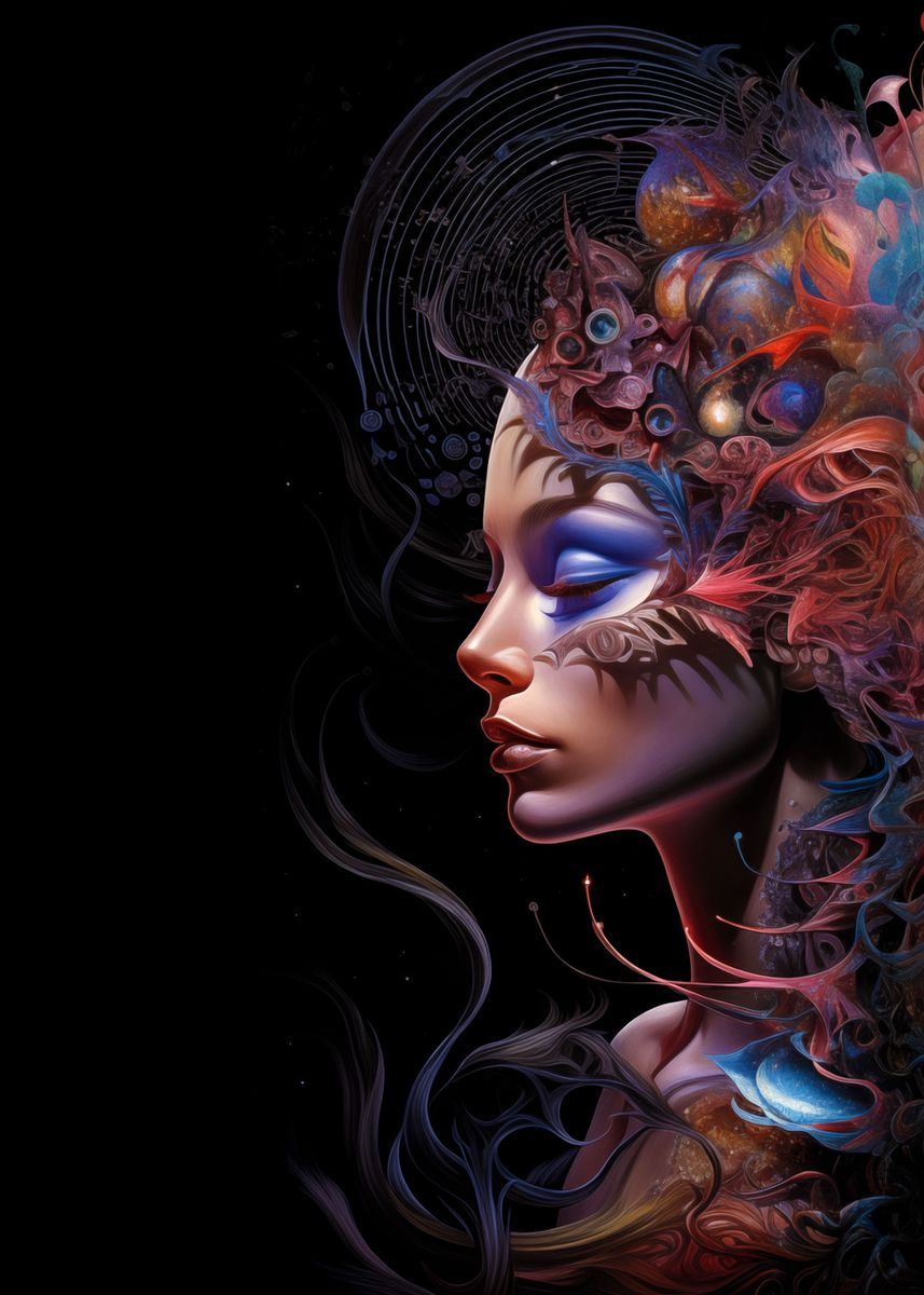 'Soul' Poster, picture, metal print, paint by Monasta | Displate