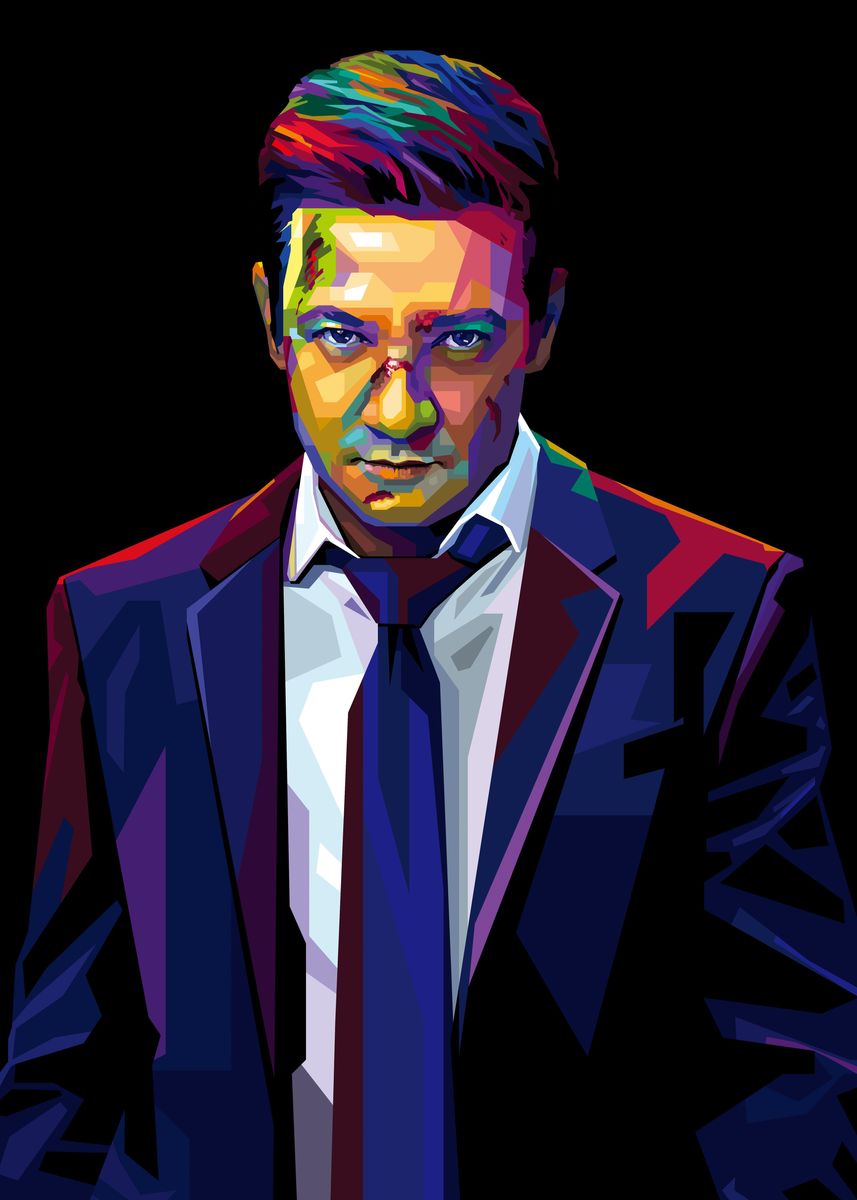 'Mike McLusky' Poster, picture, metal print, paint by Oppa Rudy | Displate