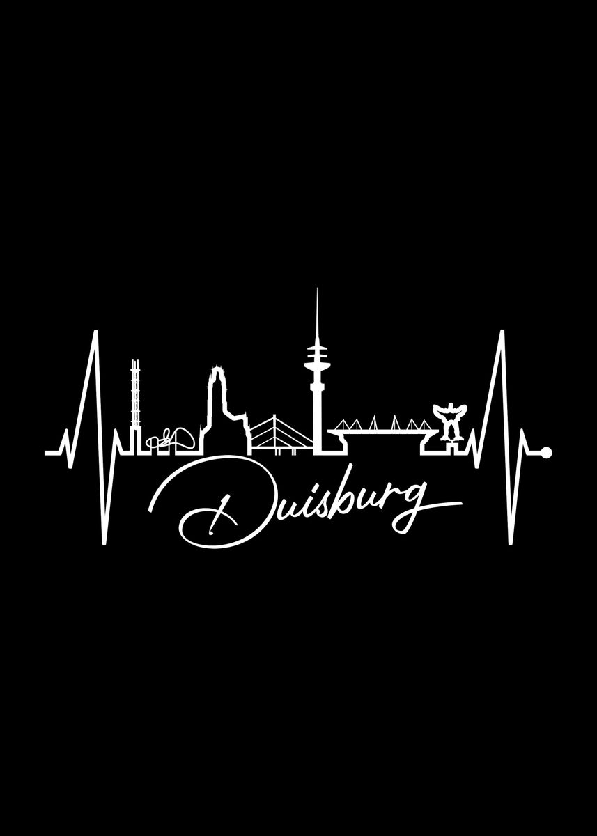 Duisburg Skyline Ruhrpott Poster Picture Metal Print Paint By duisburg-skyline-ruhrpott-poster-picture-metal-print-paint-by