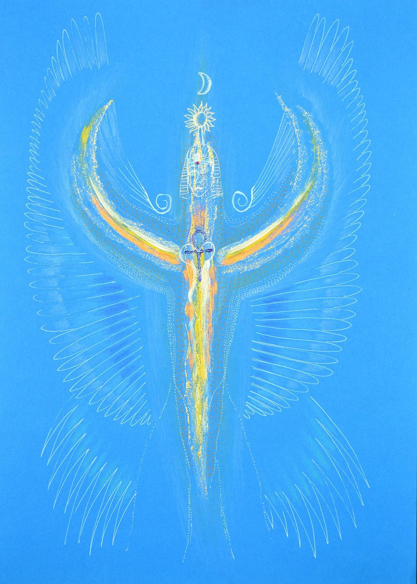 'Goddess Isis' Poster, picture, metal print, paint by Martin Vindeman ...