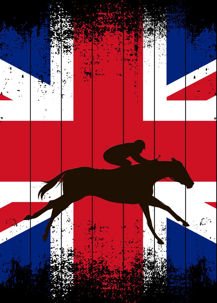 'British horse rider' Poster, picture, metal print, paint by Dalton ...