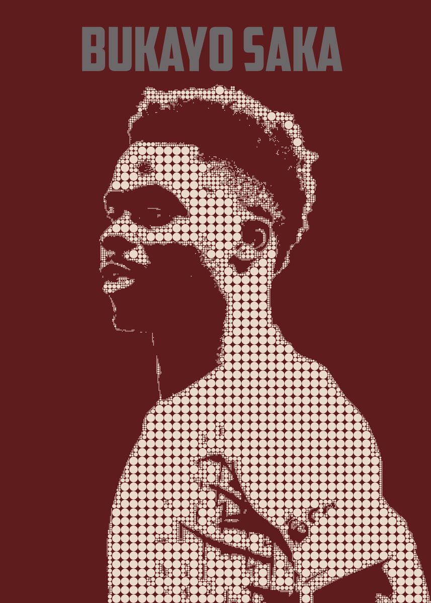 'Saka' Poster, picture, metal print, paint by Trending Collections ...