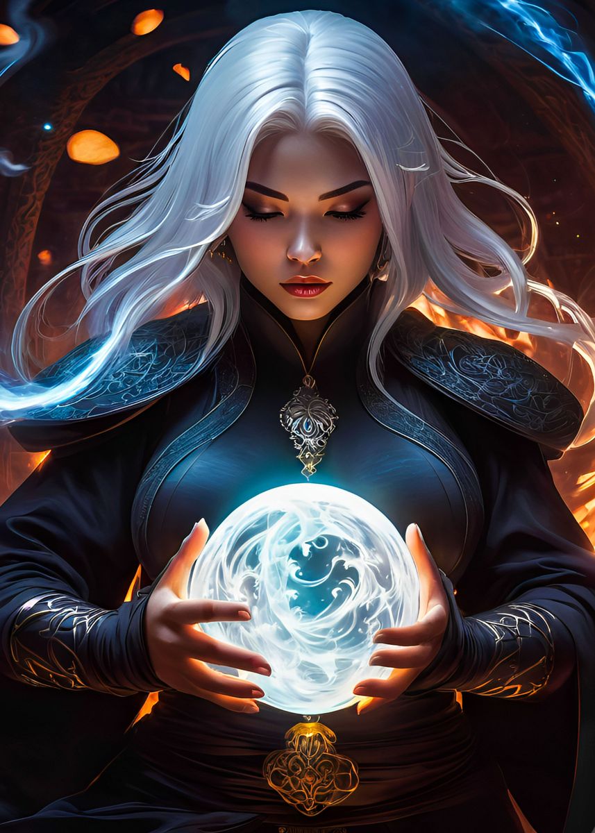 'The True Wizard' Poster, picture, metal print, paint by Alex Butler ...