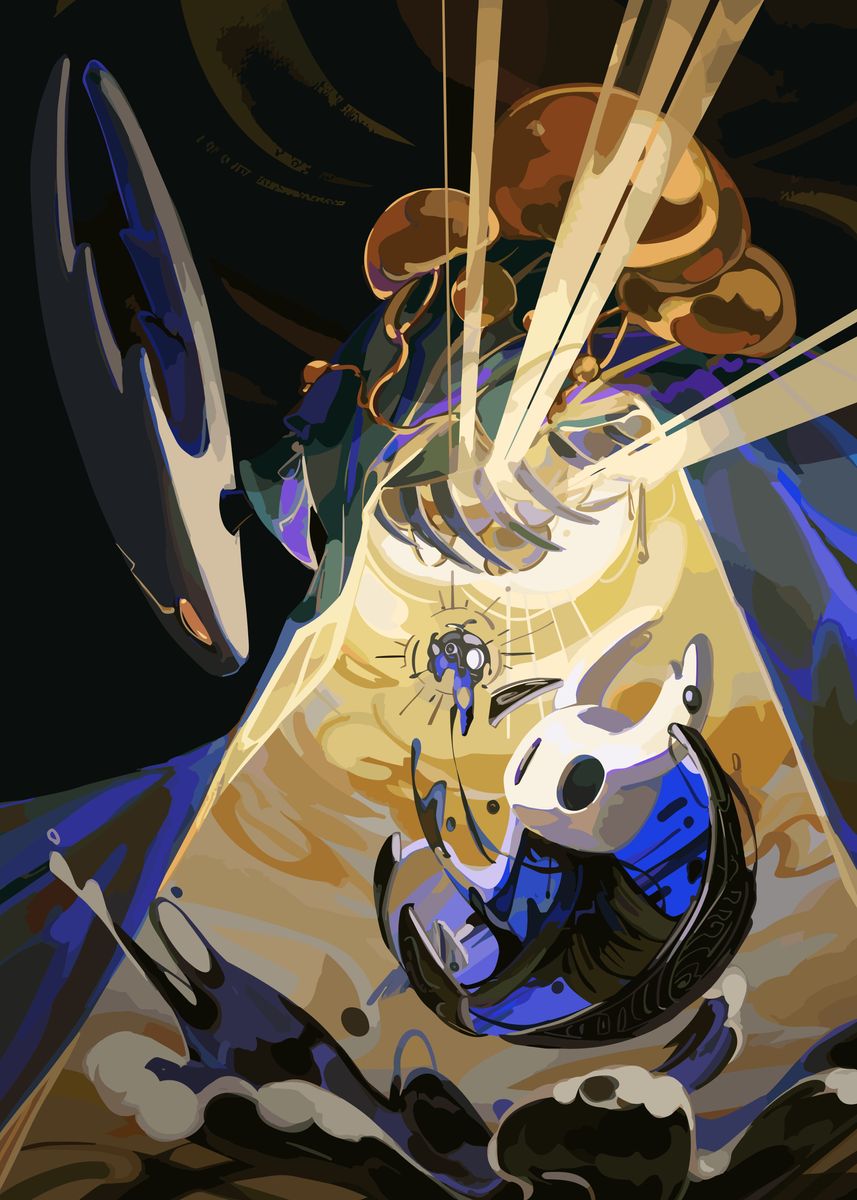 'hoka game' Poster, picture, metal print, paint by not approved | Displate