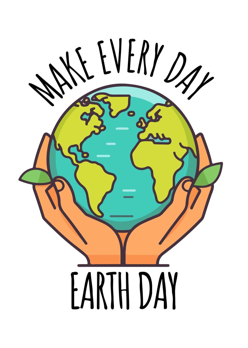 'earth day ecology' Poster, picture, metal print, paint by teehowa ...
