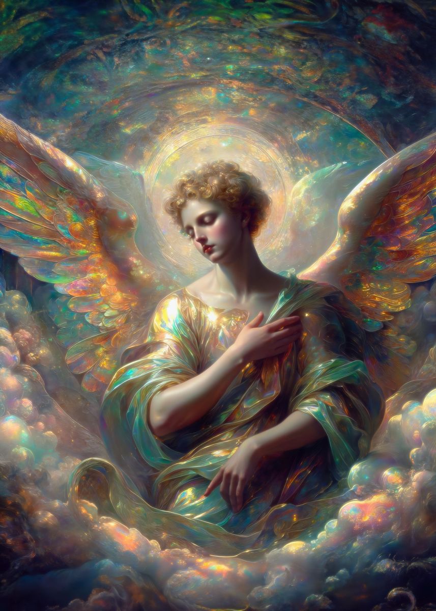 'Ethereal Being' Poster, picture, metal print, paint by uglypinkmachine ...